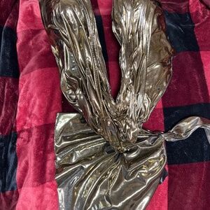 Caléchie | Dresses | Calchie Custom Gilded Mini Dress | Poshmark